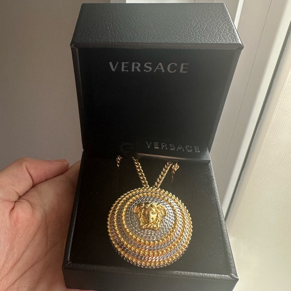 Versace | Jewelry | Versace Medallion La Medusa | Poshmark